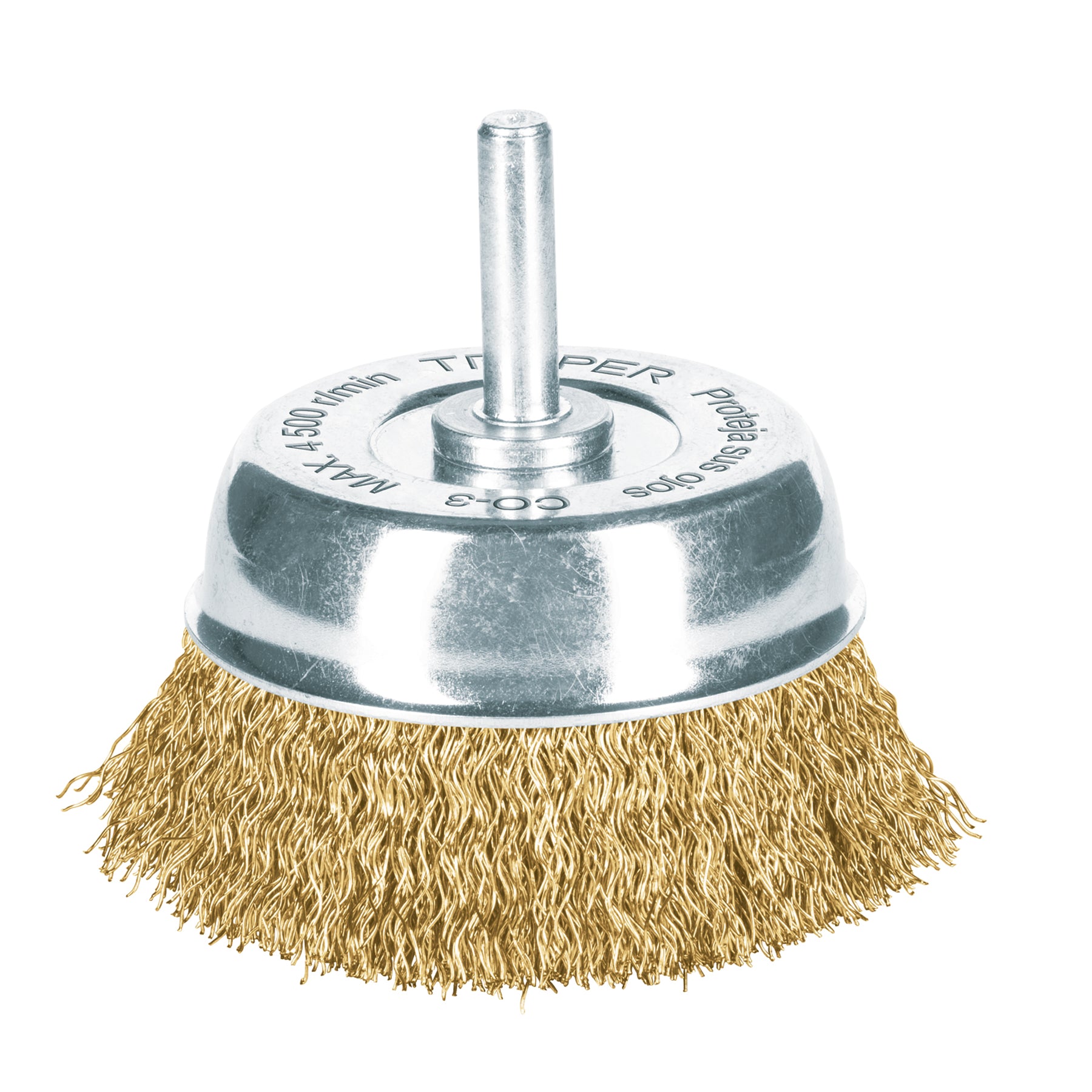 CO-3 Grata de copa, alambre grueso, 2-3/4' para taladro – Eltaller Labs